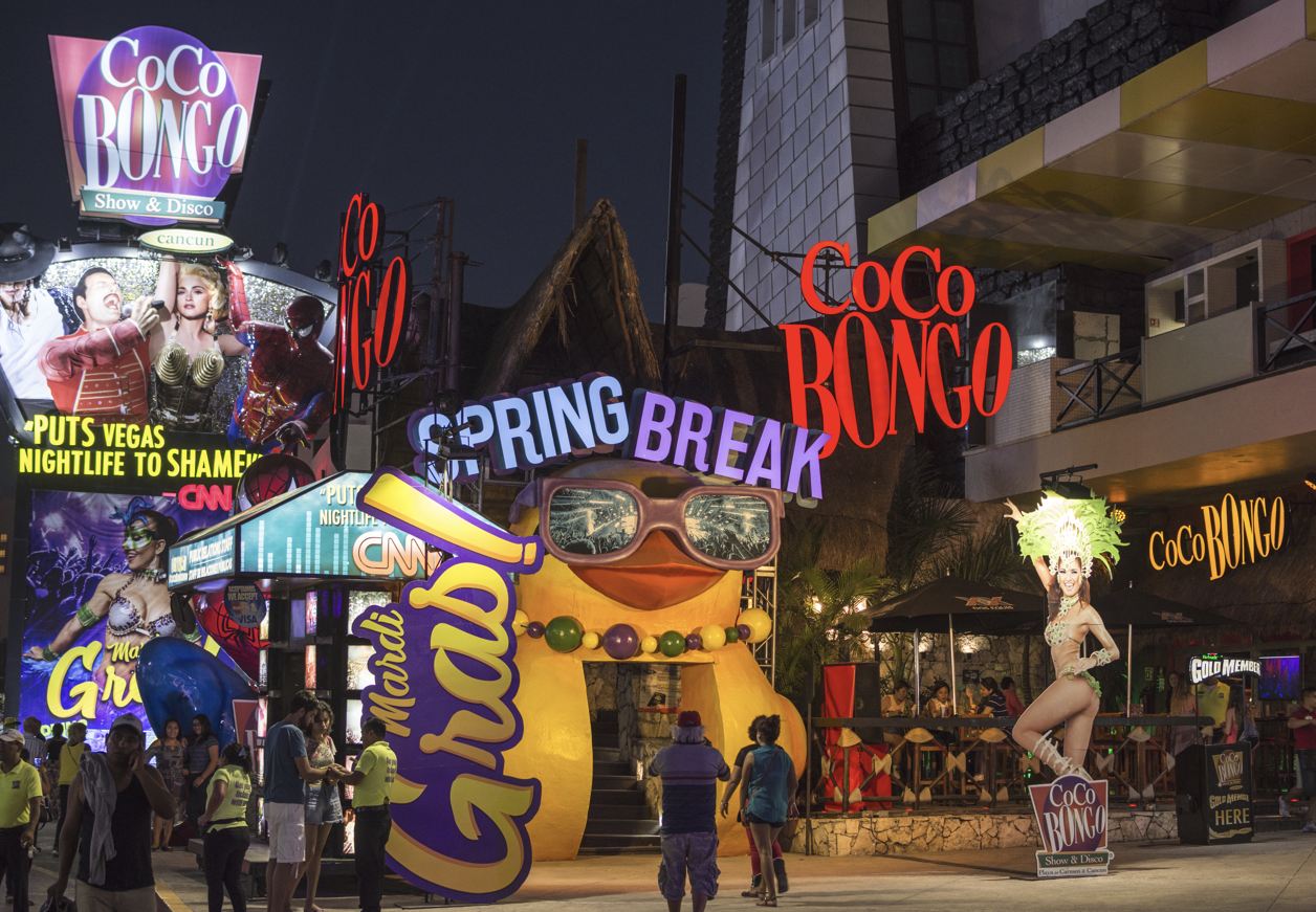 Coco Bongo De Cancún Clasificado Entre Los 100 Mejores Discotecas Del ...