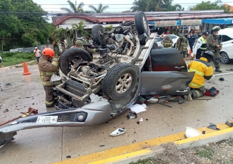 El accidente de Cancun Road mata a 5 lesiones 6 en tres colisiones de ...